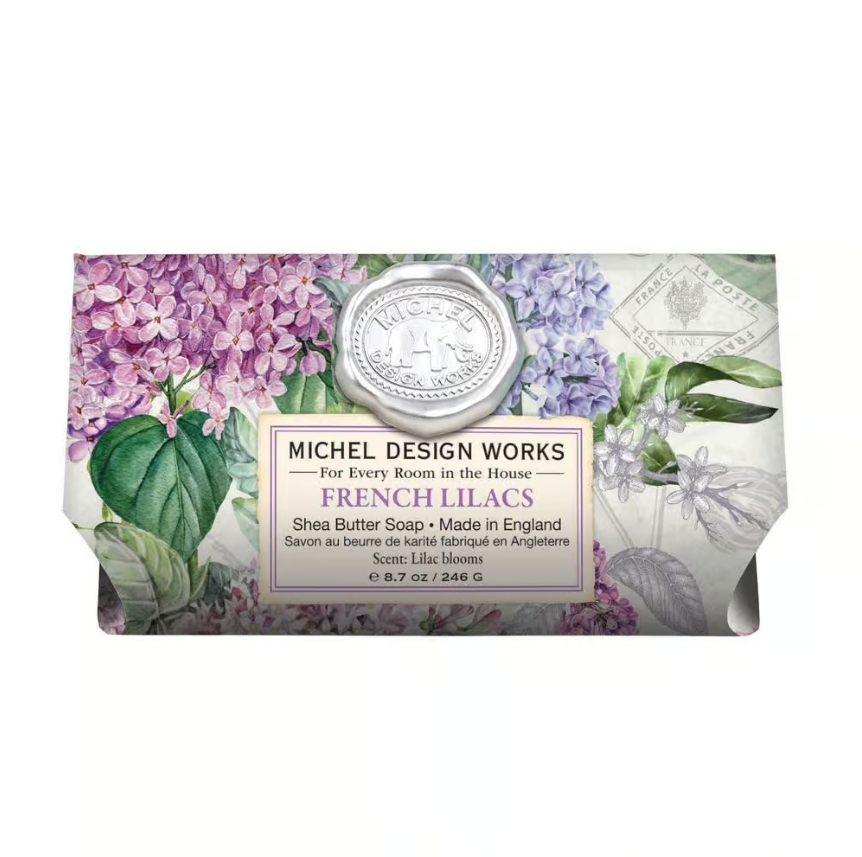 French Lilac Large Soap Bar – I'Adore Homewares and Gifts + I'Adore Natural